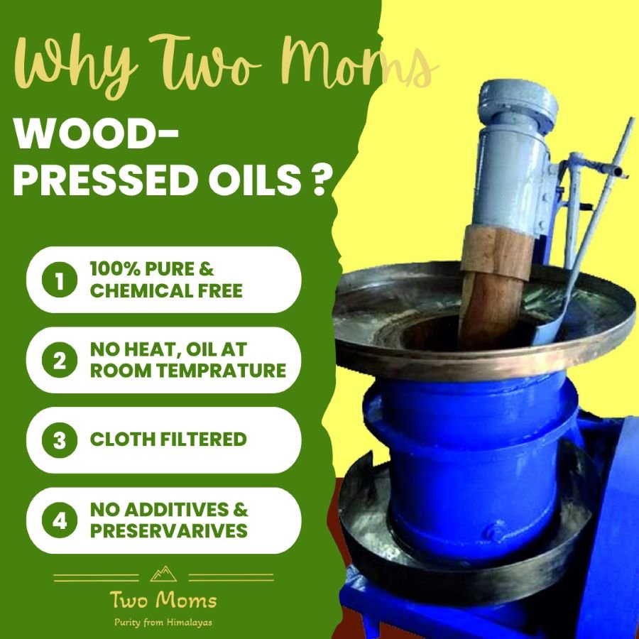 Wood-Pressed Yellow Mustard Oil 1L – Welcome Two Moms